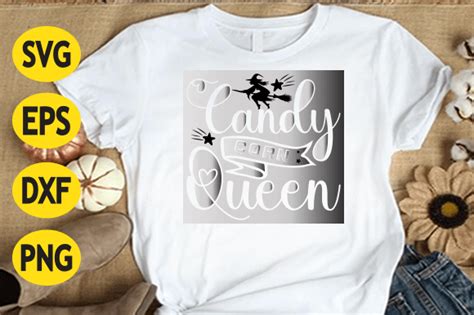 Candy Corn Queen Graphic By Guru Chondal · Creative Fabrica