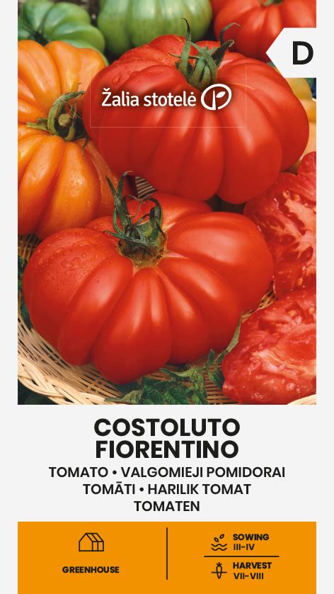 Tomat ´Costoluto Fiorentino´ | SEEMNED, Tomatid | Luunja Taimetalu