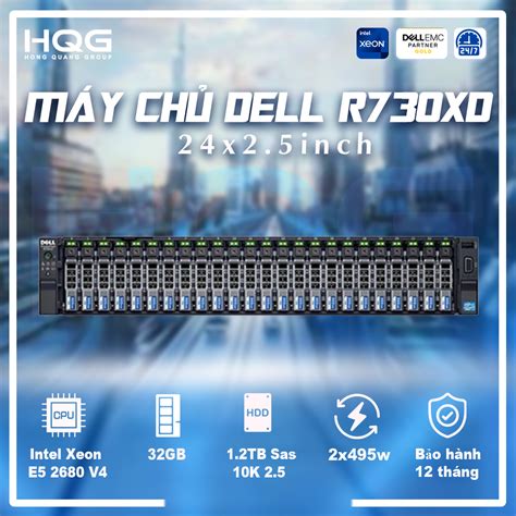 Dell Poweredge R730xd 24 Bay 25 2u Server Like New