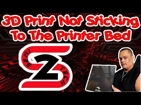 3d Print Filament Not Sticking To The Printer Bed Fix Problem Solved