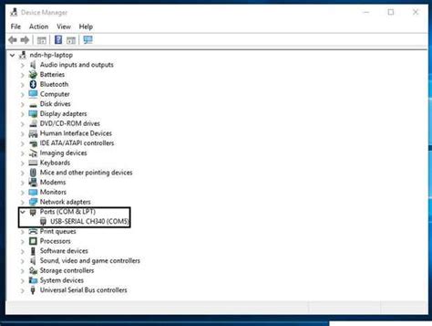 Étapes Dinstallation Ide Arduino Pour Nodemcu Esp8266 Etape 9 Connexion Esp8266 Au Pc