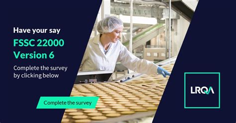 Lrqa On Linkedin Survey On The Development Of Fssc 22000 Scheme V6