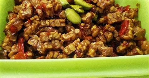 Resep Sambel Goreng Tempe Pete Pedas Manis Oleh Novi Ayu Wahyuny Cookpad
