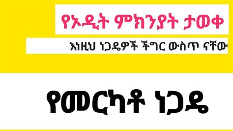 Ethiopia ኦዲት የሚደረጉ ነጋዴዎች ግብር ከፋይ ይህን ማወቅ አለበት ሒሳብ መዝገብ Youtube