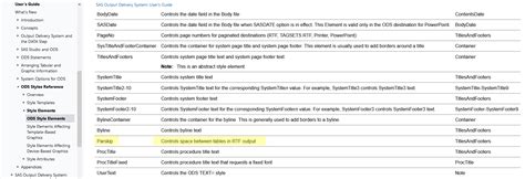 space between tables ods pdf sas support communities