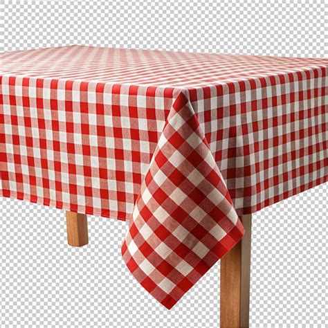 Pano De Mesa De Cozinha Em Fundo Transparente PSD Premium