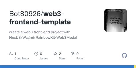 Github Web Frontend Template Create A Web Front End