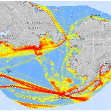 Comparison Of The Number Of Ais Signals Unique Ships I E Mmsis Download Scientific