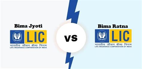 Difference Between Lic Bima Ratna 864 And Lic Bima Jyoti 860
