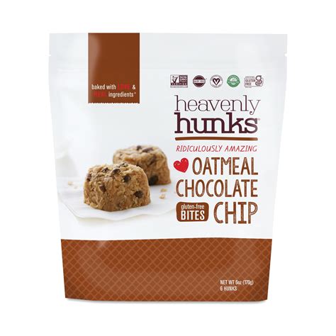 Heavenly Hunks Gluten Free Oatmeal Chocolate Chip Cookies