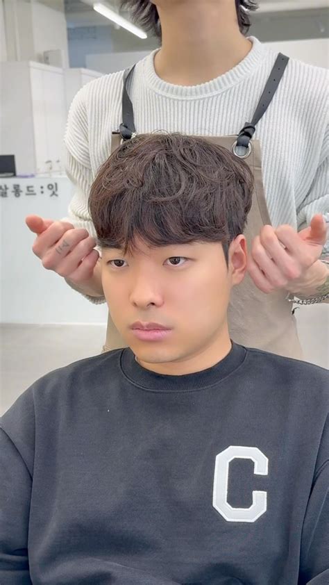 이 현승 과하지않은 남자 쉐도우펌 유튜브 이현쌤 살롱드잇 이현 시스루쉐도우펌 남자펌 남자머리