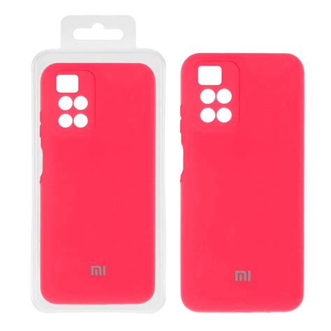 قاب سیلیکونی Highcopy مدل Xiaomi Redmi 10 Redmi 10 Prime سرخابی کد