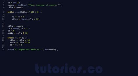 Ciclo While Python Numero Del Medio