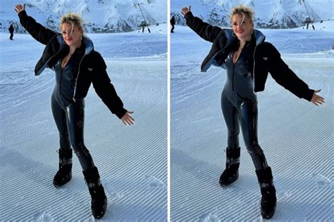 Evelyn Burdecki Heizt Fans Ein In Diesem Heißen Look Zeigt Sie Sich Im Winterurlaub