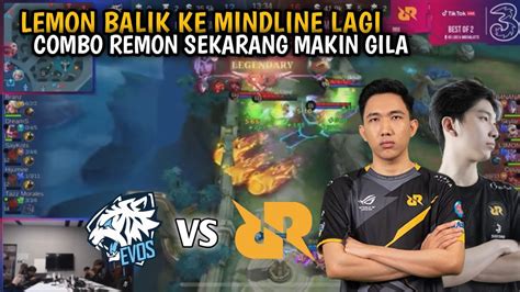RRQ Vs EVOS LEGENDS HERO ESPORTS 4 0 GRUP STAGE MLBB Game 1 YouTube