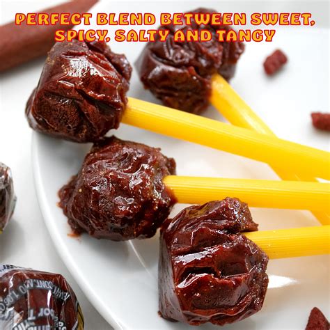 Zumbaleta Tamarind Lollipop 10pcs Tamarind Candy Lollipops