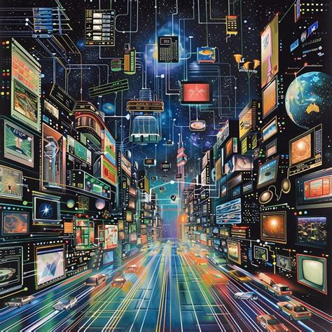 Internet Evolution Web 10 To Modern Web Premium Ai Generated Image