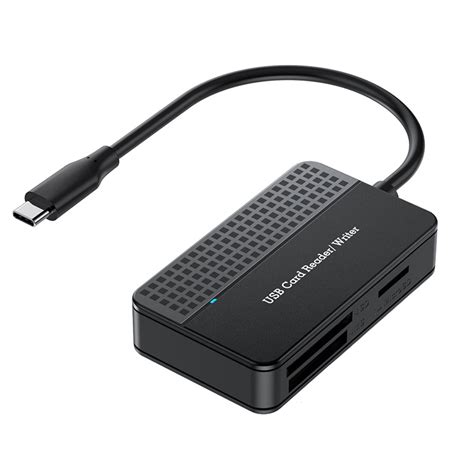 Flhrweasw Adaptador Tarjeta Flash Tipo C 4 En 1 Sd Tf Cf Ms Tarjetas