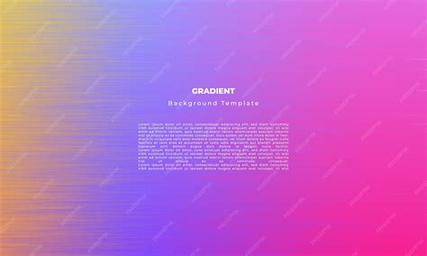 Premium Vector Colorful Gradient Background Template Copy Space For Poster Business Card