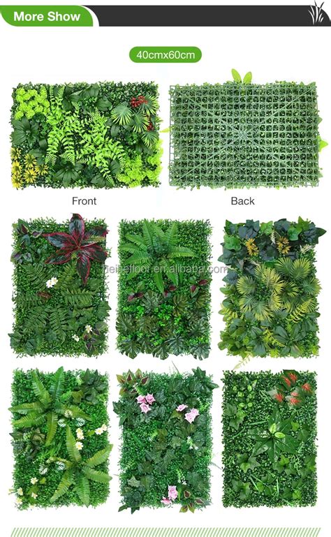 Artificial Wall Plants Fake Green Grass Wall Decor Artificial Plants