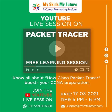 Msmf Classes Youtube Live Session On Packet Tracer Facebook