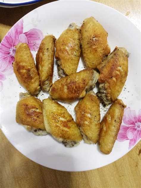 【盐煎鸡翅图片】粑粑还是麻麻下厨房