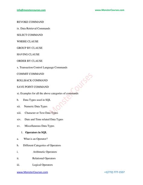 Pl Sql Online Training PDF