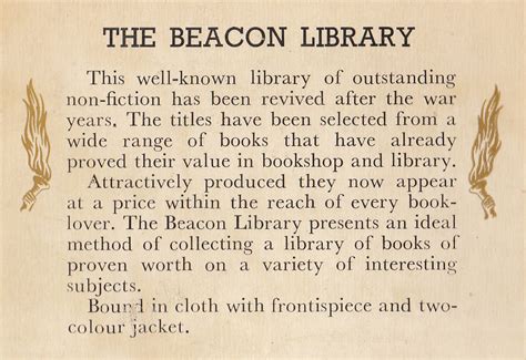 Beacon Library A Series Of Series