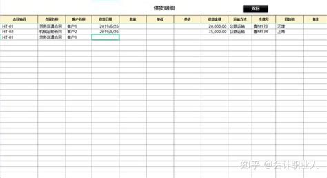 花了整整一周时间，终于制作出excel全自动合同管理系统，超实用 知乎