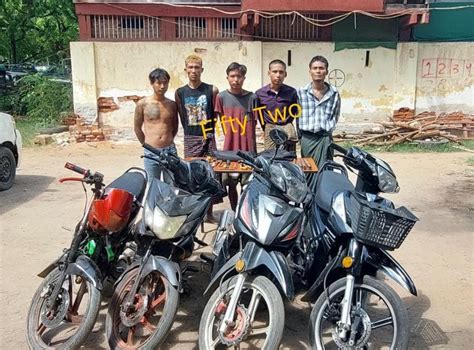 မုံရွာမြို့မှ ဆိုင်ကယ်ခိုးဂိုဏ်းအား ဖမ်းဆီးရမိ Myanmarnationalpost