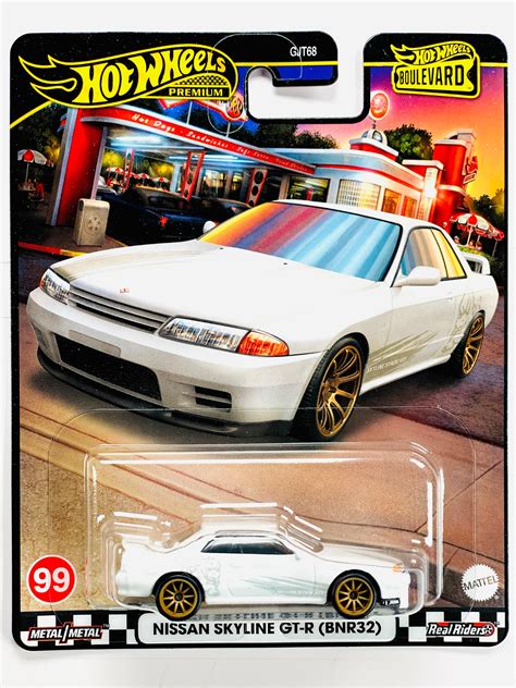 Hot Wheels 2024 Boulevard Nissan Skyline Gt R Bnr32 99 Jcar Diecast