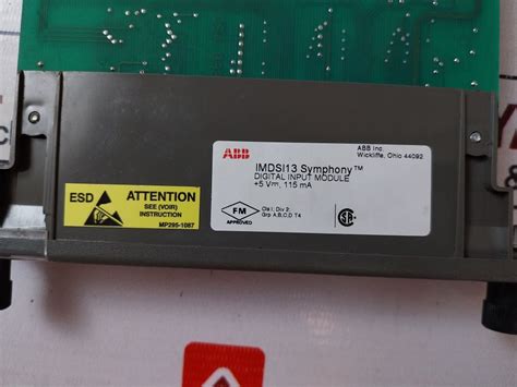 Abb Imdsi13 Digital Input Module 24 48 125vdc Aeliya Marine