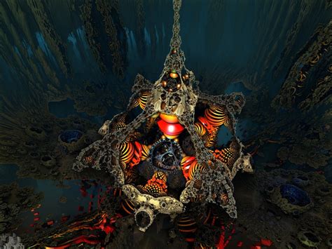 3d fractal art animation