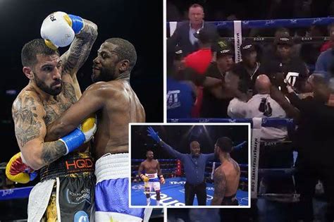 Floyd Mayweather Vs John Gotti Iii Fight Ends In Chaos Bout Descends