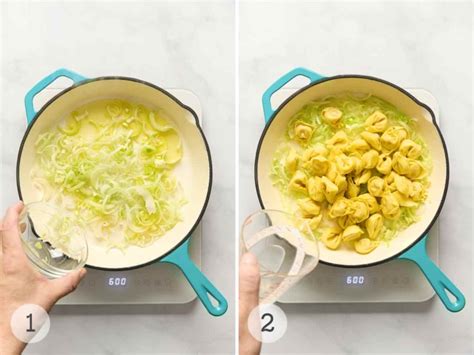 One Pot Tortellini With Prosciutto And Peas Leites Culinaria