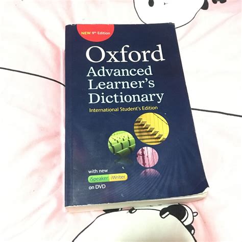 Oxford Advanced Learners Dictionary Hobbies And Toys Books And Magazines