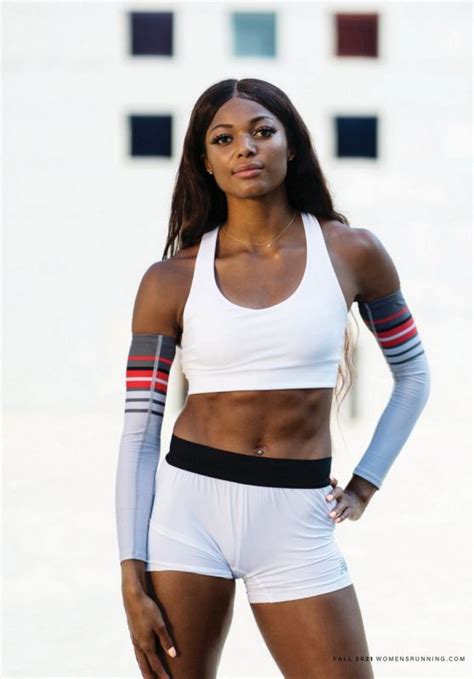 Gabby Thomas Womens Running Fall 2021 Issue • Celebmafia