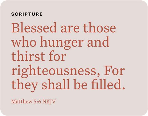 Matthew 5 6 Blessed Are Those Who Hunger And Thirst For Righteousness