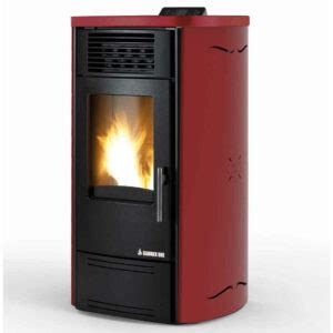 Estufa De Pellets MINERVA S PLUS Acero Karmek One Laferreteria Shop