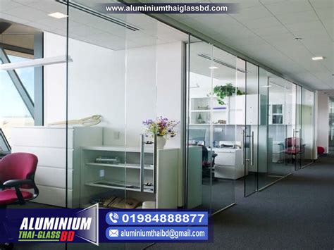 Thai Glass Partition Aluminium Thai Glass Bd