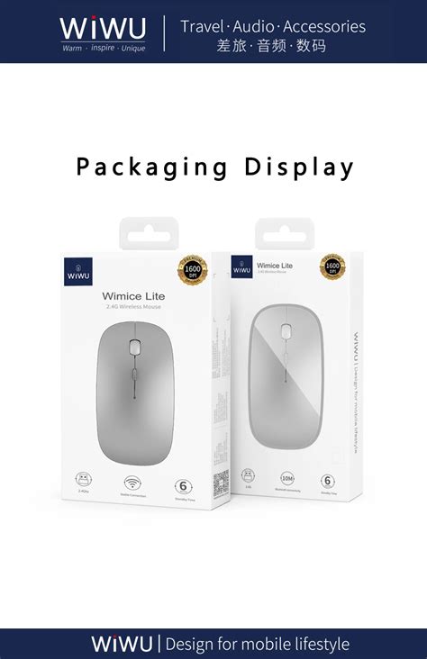 Wireless Mouse Premium Wireless Mouse Usb Wireless Mouse Wiwu