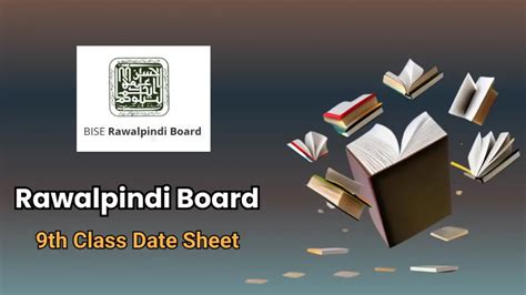 Rawalpindi Board 9th Class Date Sheet 2025
