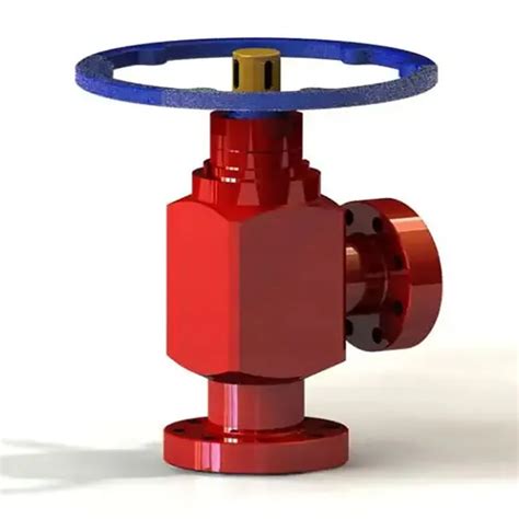 API 6A Needle Choke Valve H2 Adjustable Choke Valve For Wellhead