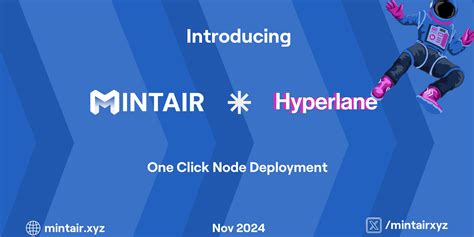Setting Up A Hyperlane Node With Mintair — Mintair One Click Node 🪄