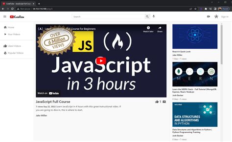 Github Joshuabecker Codetube Codetube Full Stack Application W Login And Registration