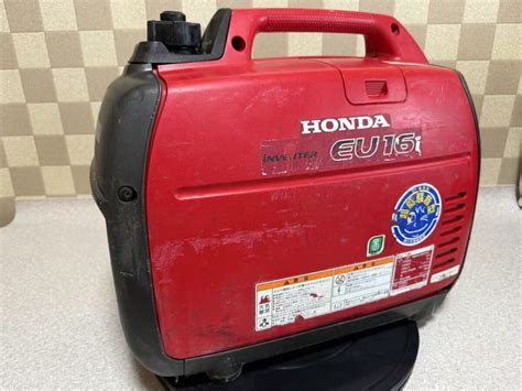 【全体的に状態が悪い】honda ホンダ Inverter Eu 16i インバーター ポータブル発電機 ※動作未確認 ジャンク の落札情報