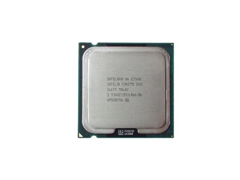 E7500 Core 2 Duo