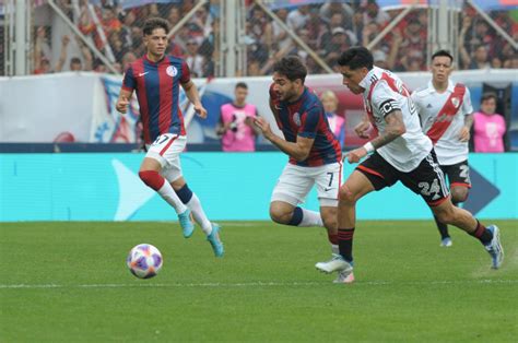 Fútbol San Lorenzo 0 River 1 Importante Derrota Del Ciclón Que