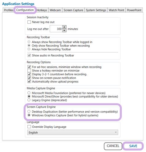Resolve Blank Screen Recordings Issues For The Software Capture Application For PC YuJa Help