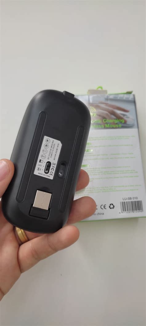 Mouse Sem Fio Wireless Bluetooth Lukton Lu Sb 010 Egf EletrÔnicos
